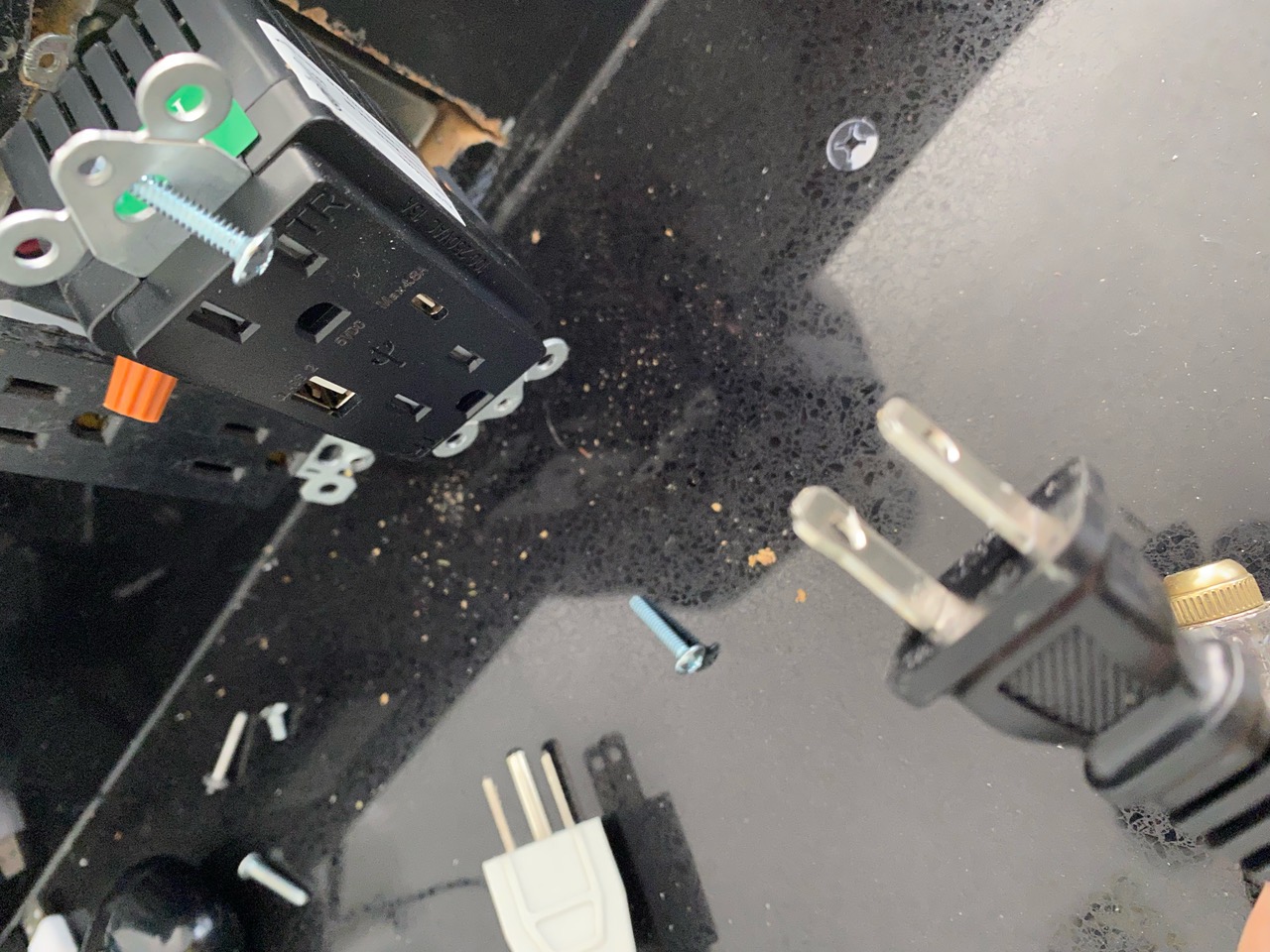 1pc 20 Amp Gfci Outlet Tamper Resistant Gfi Receptacle With Led ...