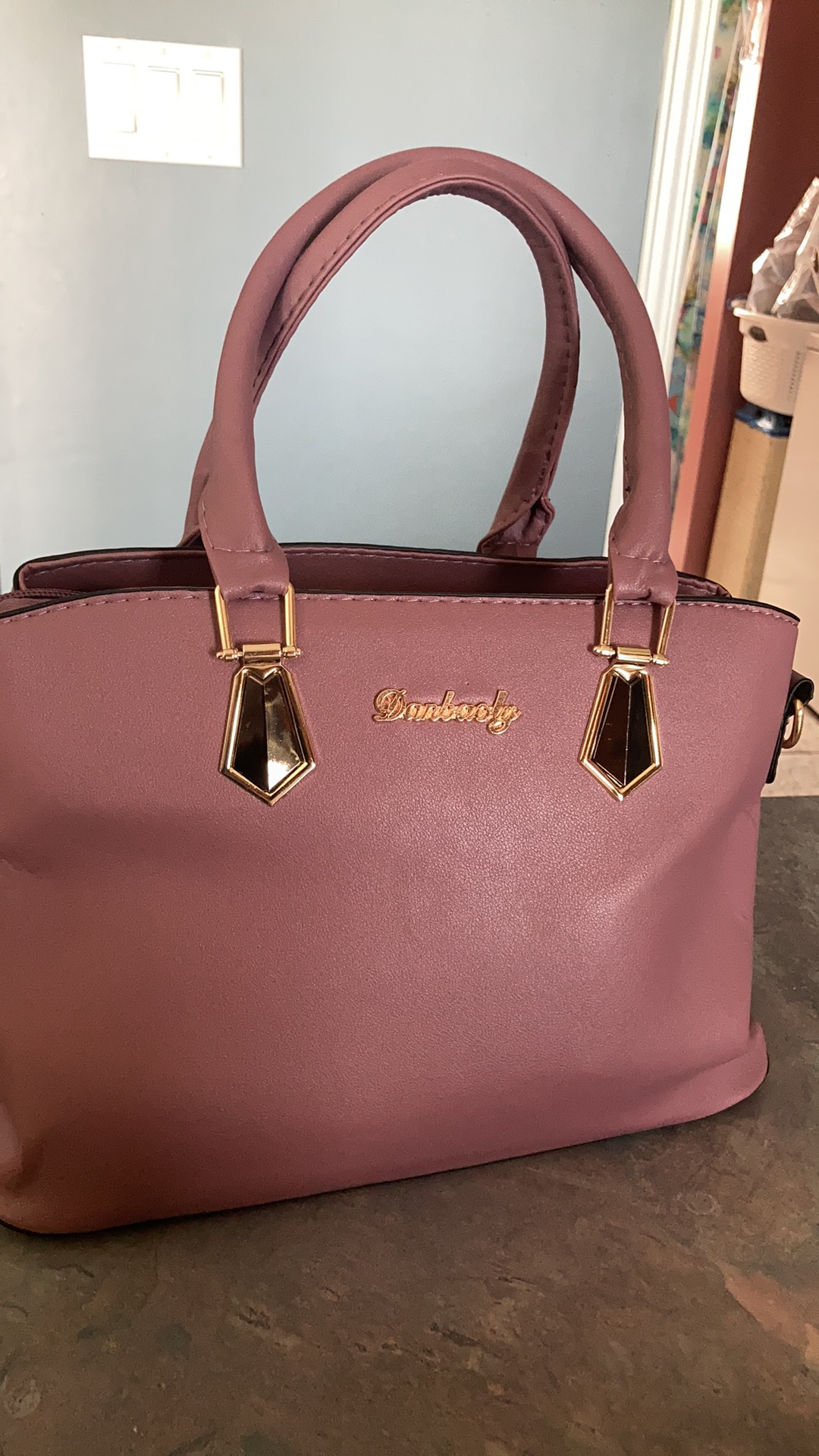 Pu Leather Bag Set, Tassel Decor Handbag & Crossbody Bag, Women's ...