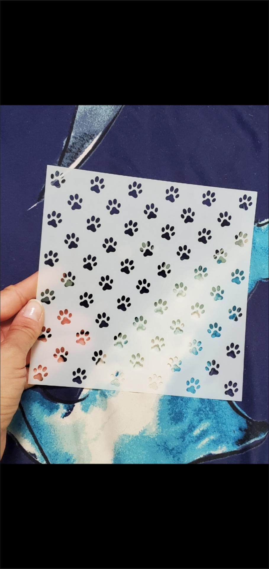 4pcs Set Dropping Leaves And Fruits Diy Layering Stencils Painting ...