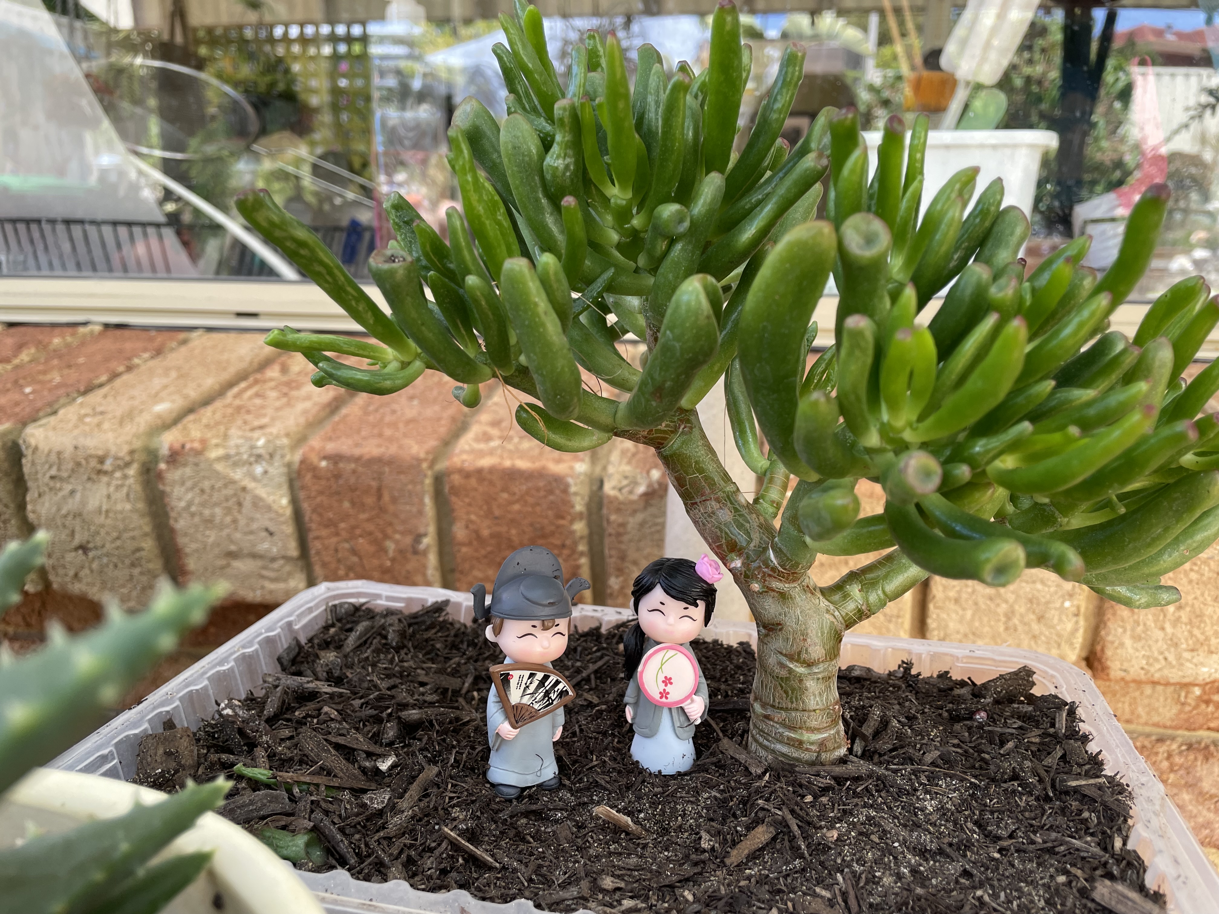 Couple Statues, Miniatures Home Micro Landscape Plant Pots Bonsai ...