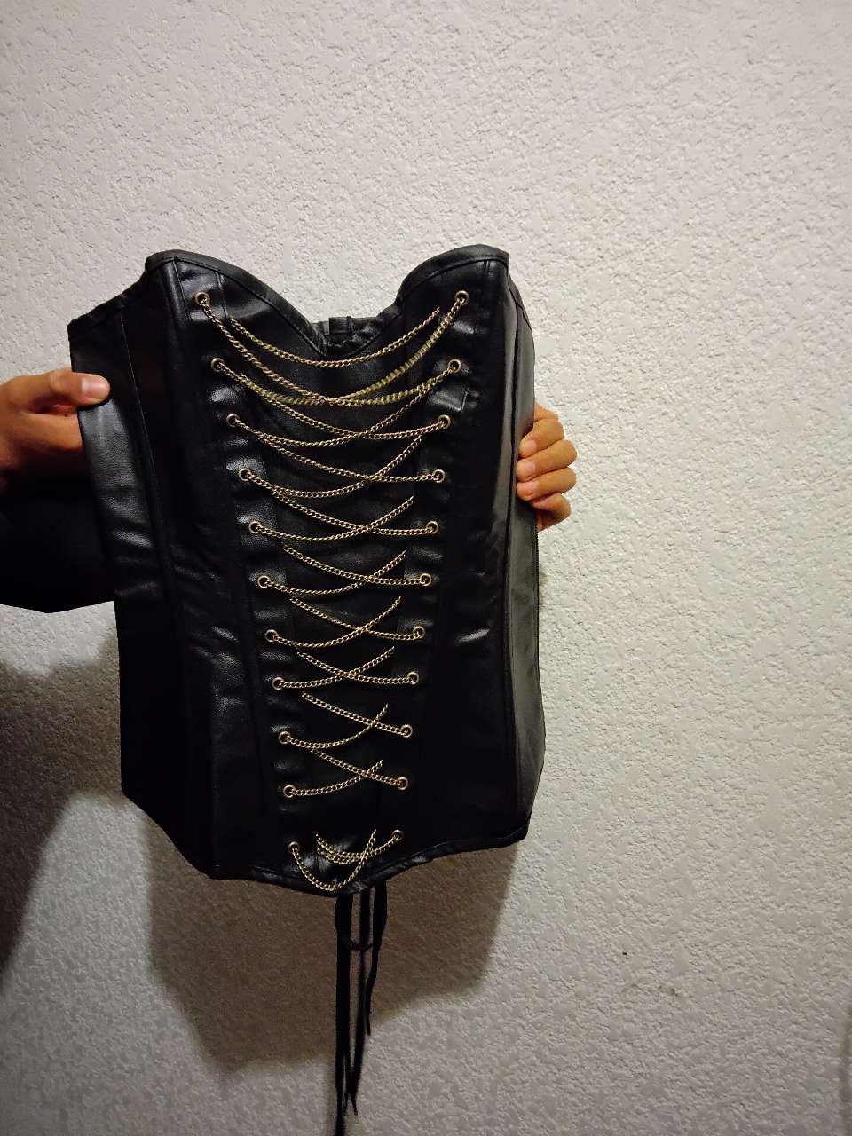 Gothic Strapless Corset Bustier Tummy Control Lace Up Jacquard Body ...