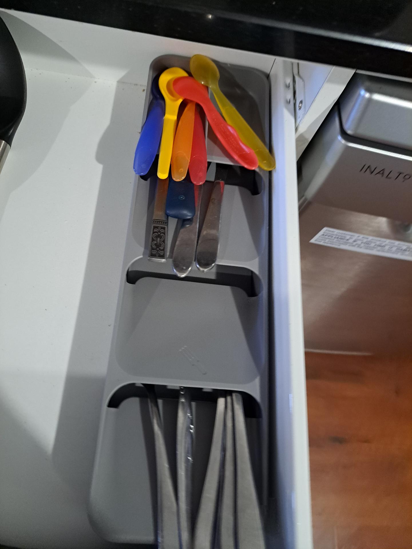 Multifunctional Knife And Fork Compartment Storage Box, Cutlery Spoon ...